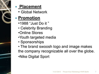 Nike basic marketing | PPT