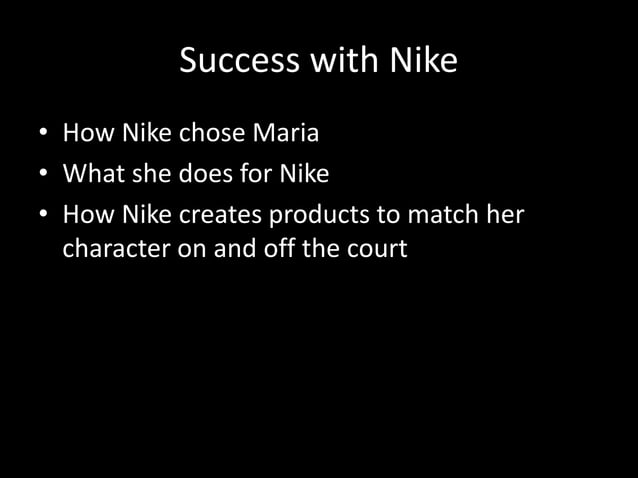 Nike presentation | PPT