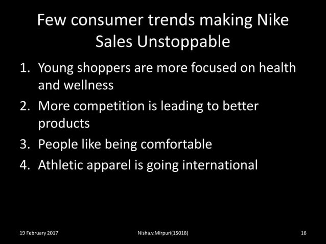 Nike presentation | PPTX