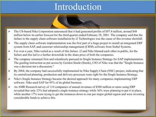 Nike case study ppt (From failure to success) | PPTX