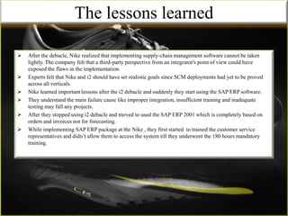 Nike case study ppt (From failure to success) | PPTX