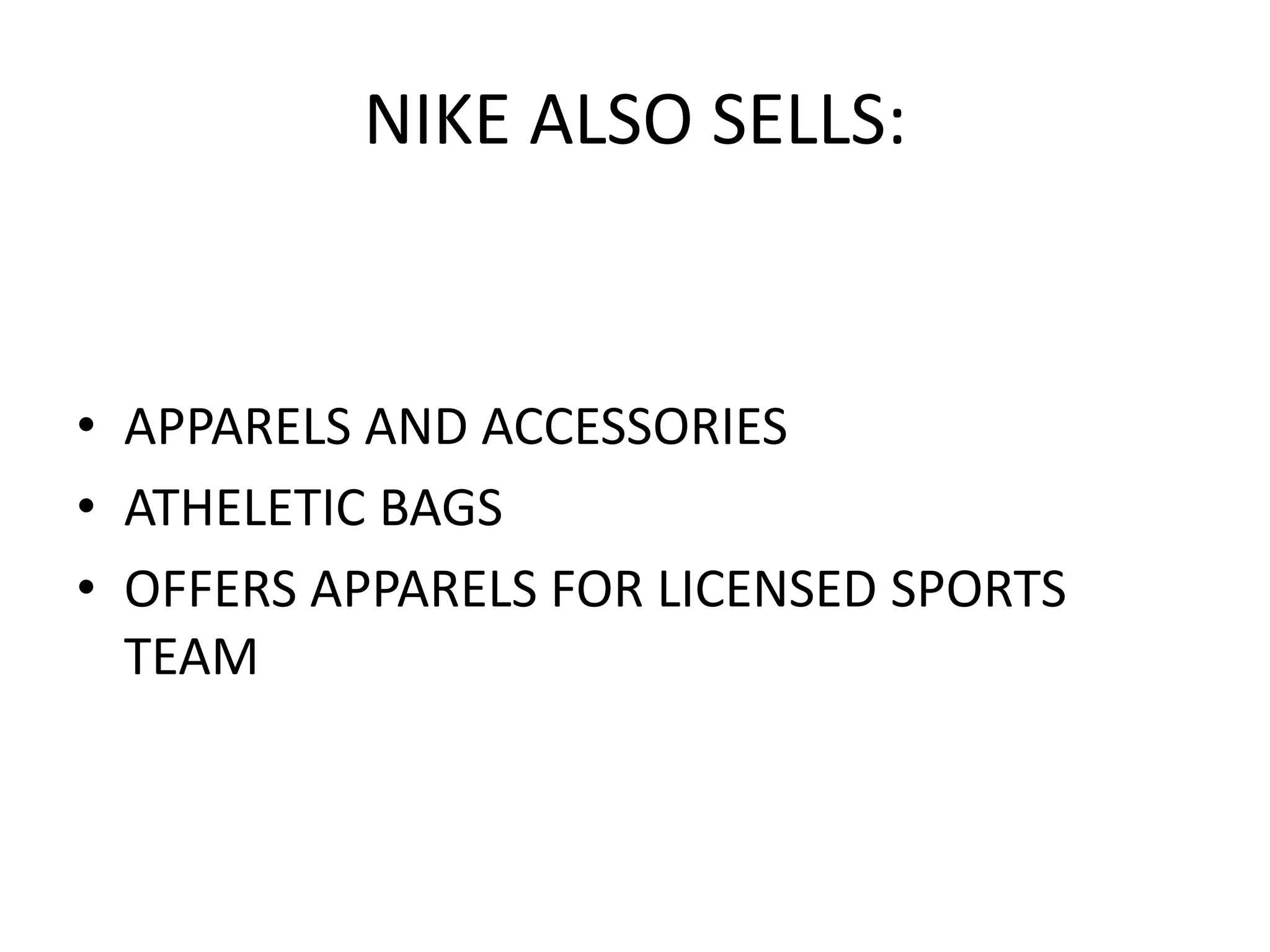 Nike presentation | PPTX