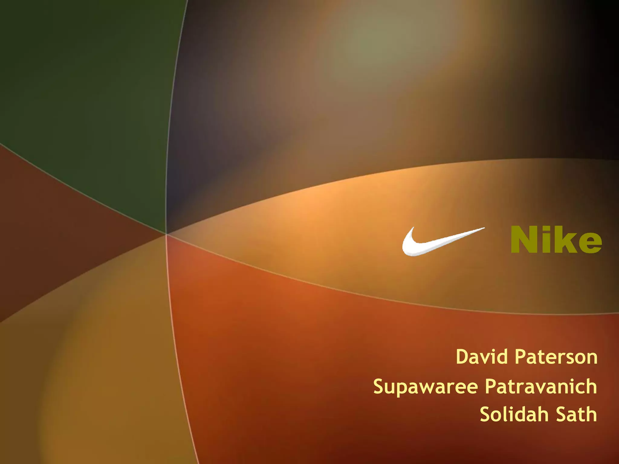 Nike presentation store layout | PDF