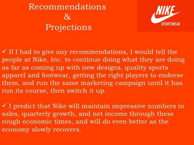 Nike product strategy | PPT