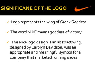 Nike product strategy | PPT
