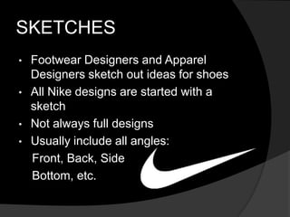 Nike Design, Manufacturing, and Sponsorship Project | PPTX