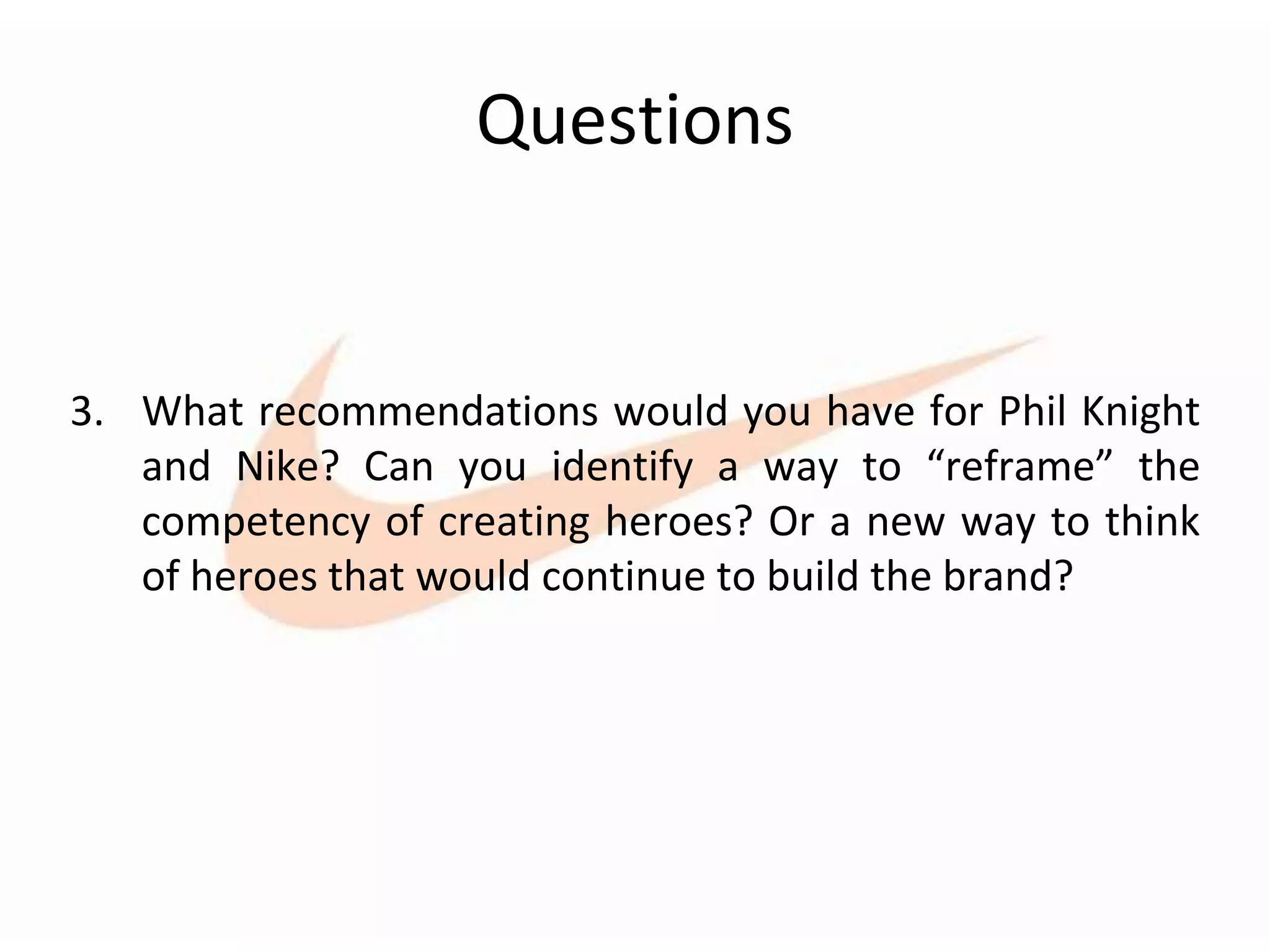 Nike's Core Competency | PPTX