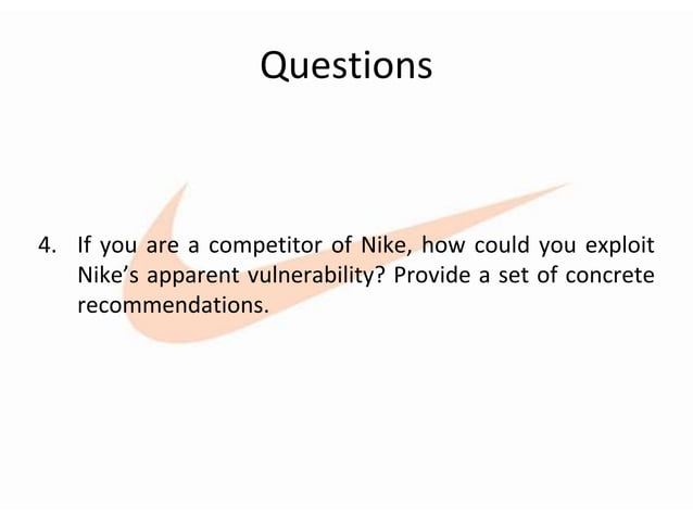 Nike's Core Competency | PPTX | Business Administration | Business