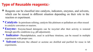 NIKESH (Bhawna Swami) Presentation on reusable reagents organic ...