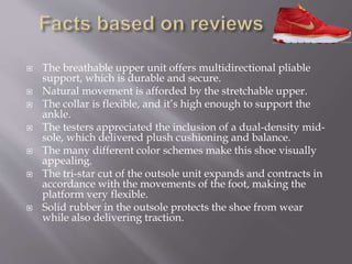 Nike shoe ad presentation | PPTX