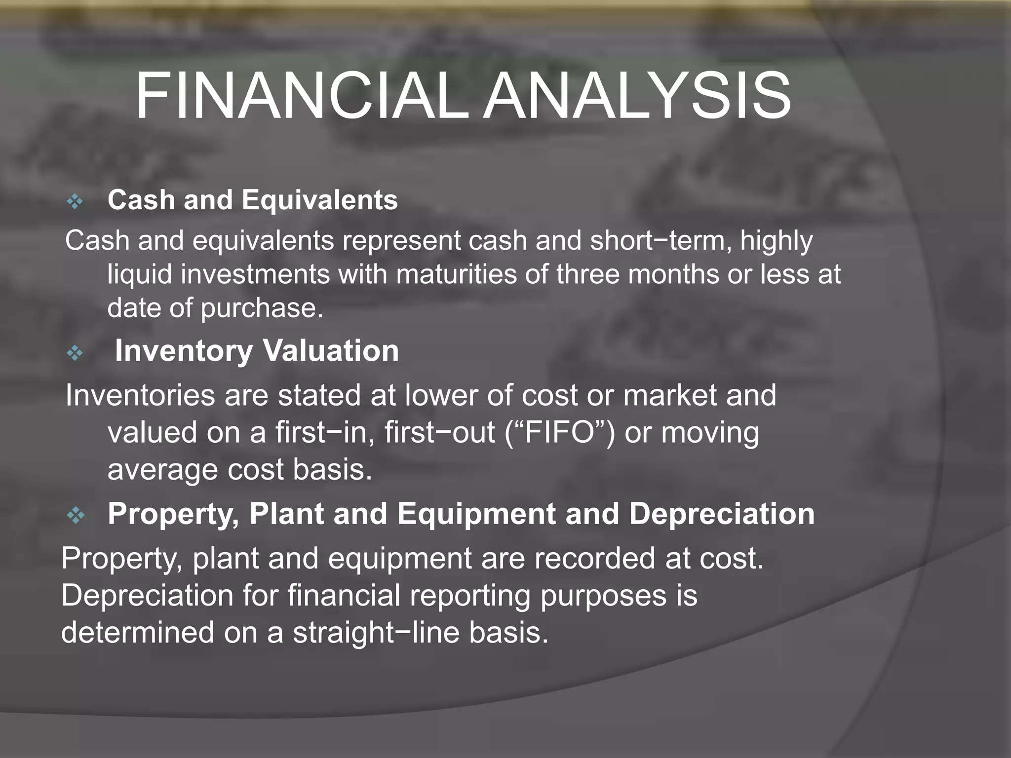 Nike financial analysis | PPTX