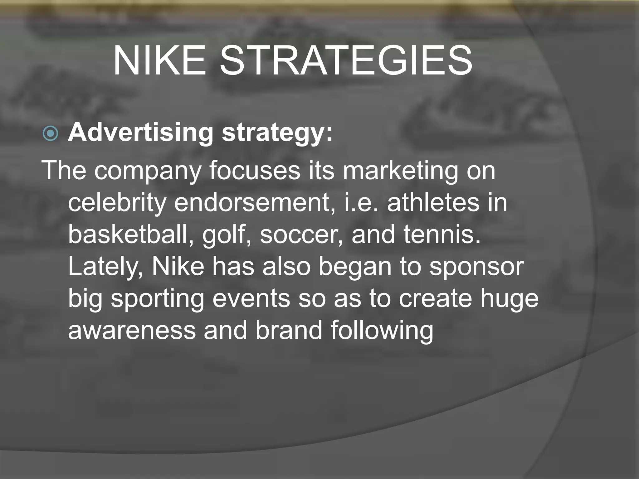 Nike financial analysis | PPTX