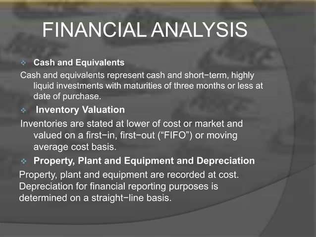Nike financial analysis | PPTX
