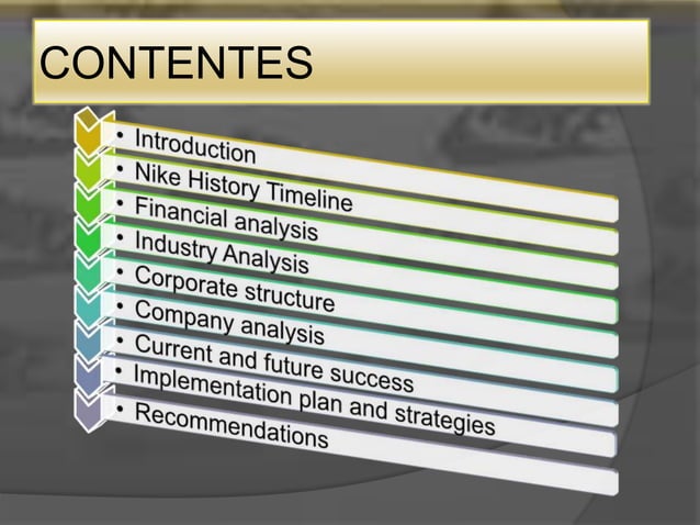 Nike financial analysis | PPTX