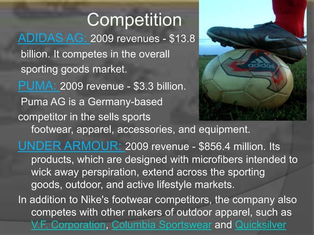 Nike financial analysis | PPTX