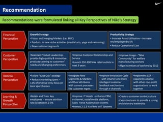 Nike Strategy 2010 | PDF