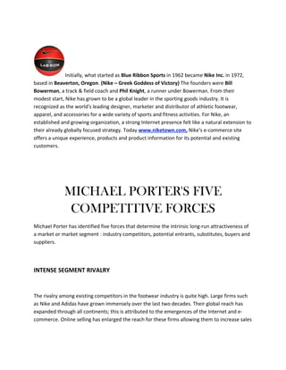 Nike Vs Adidas | DOC