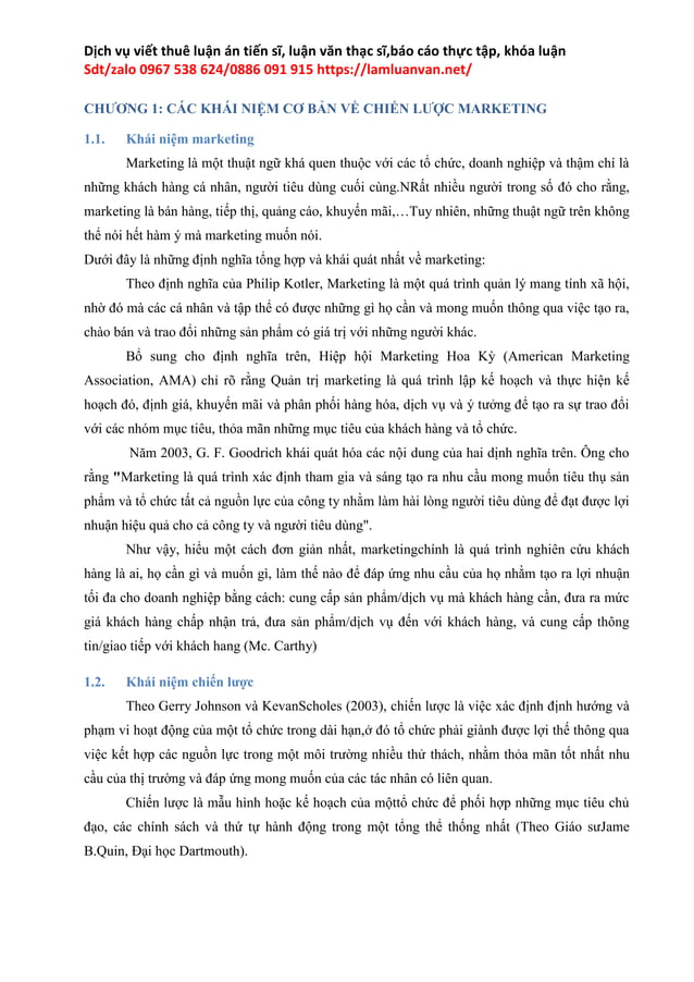 Cuộc chiến marketing của Nike và Adidas | DOCX