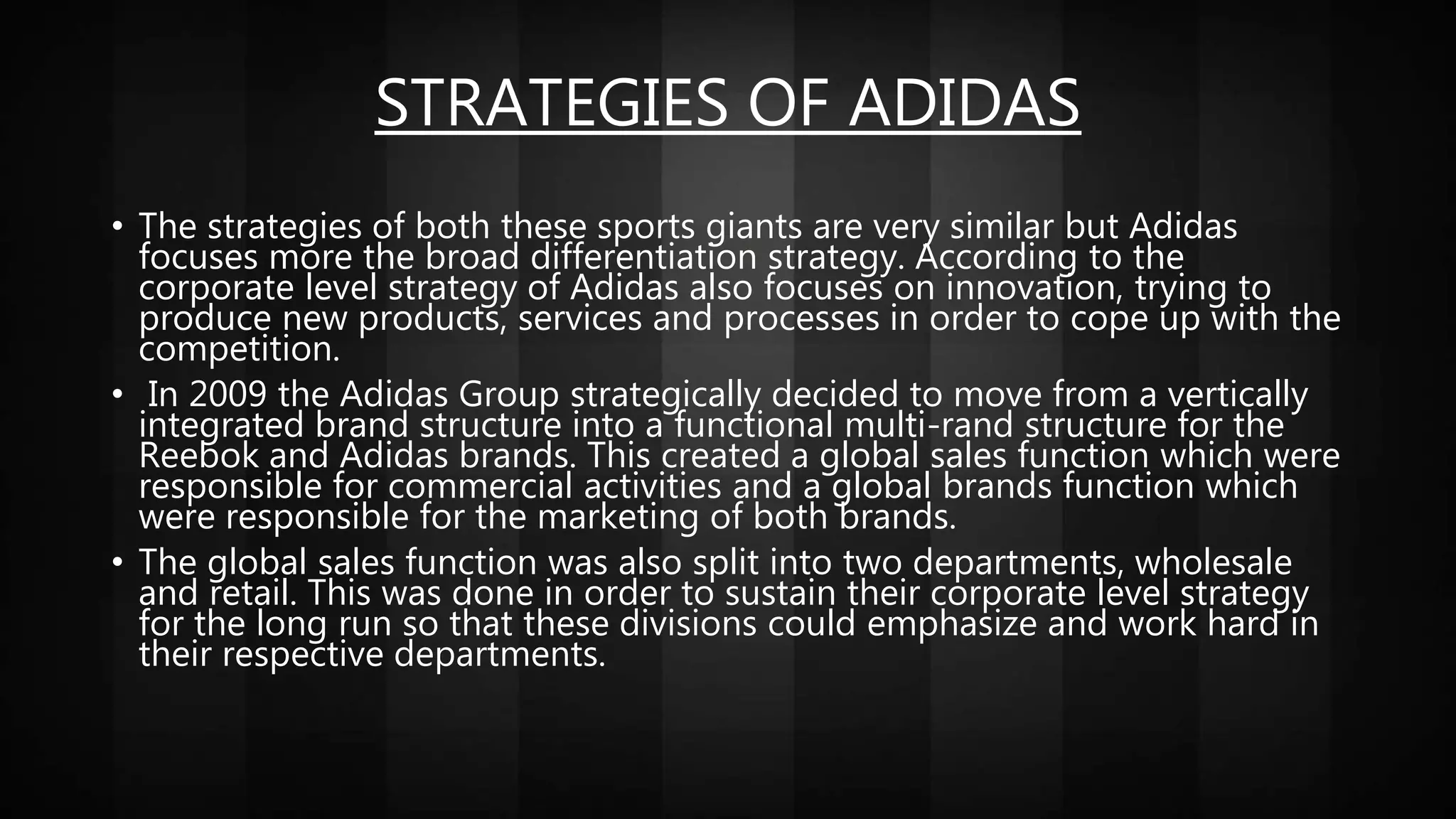 Nike vs adidas ppt By Shweta Gaikwad | PPTX