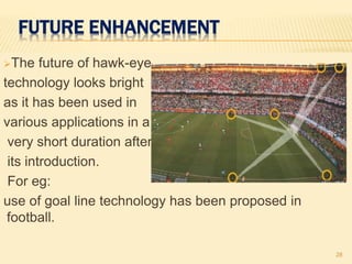 HAWK-EYE TECHNOLOGY | PPTX