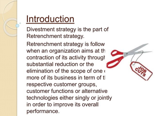 Divestment Strategy | PPTX