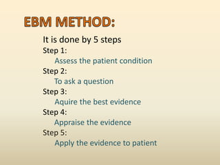 Evidence based medicine | PPT