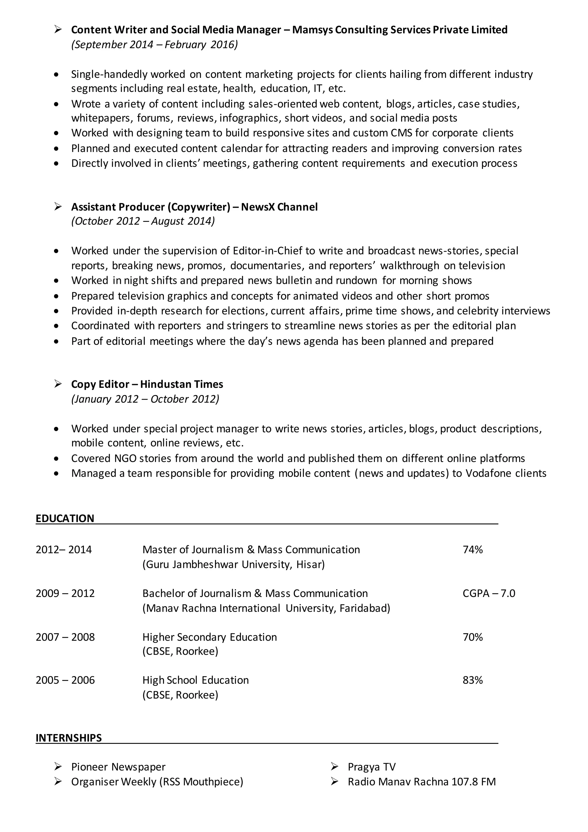 Nikhil Aggarwal Resume | DOCX