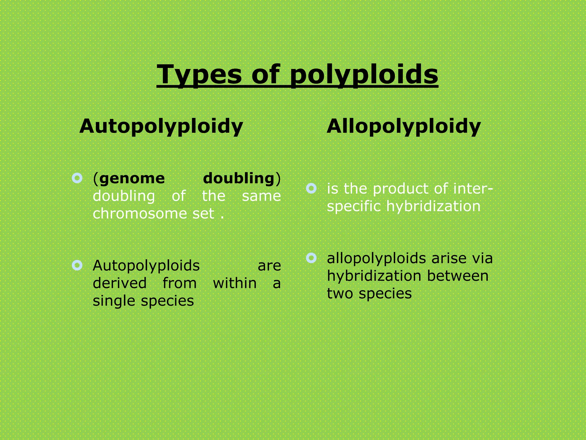polyploid Breeding | PPTX