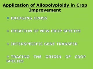 polyploid Breeding | PPTX