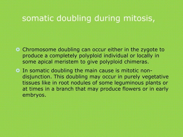 polyploid Breeding | PPTX | Genetics | Science