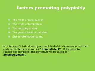 polyploid Breeding | PPTX