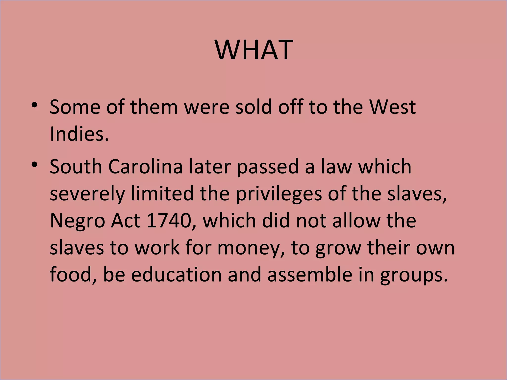 Stono Rebellion | PPT