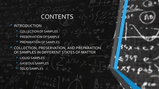 collection of sample for analysis.pptx