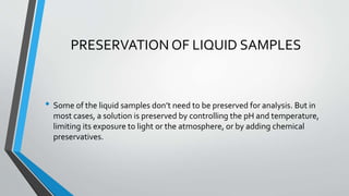 collection of sample for analysis.pptx
