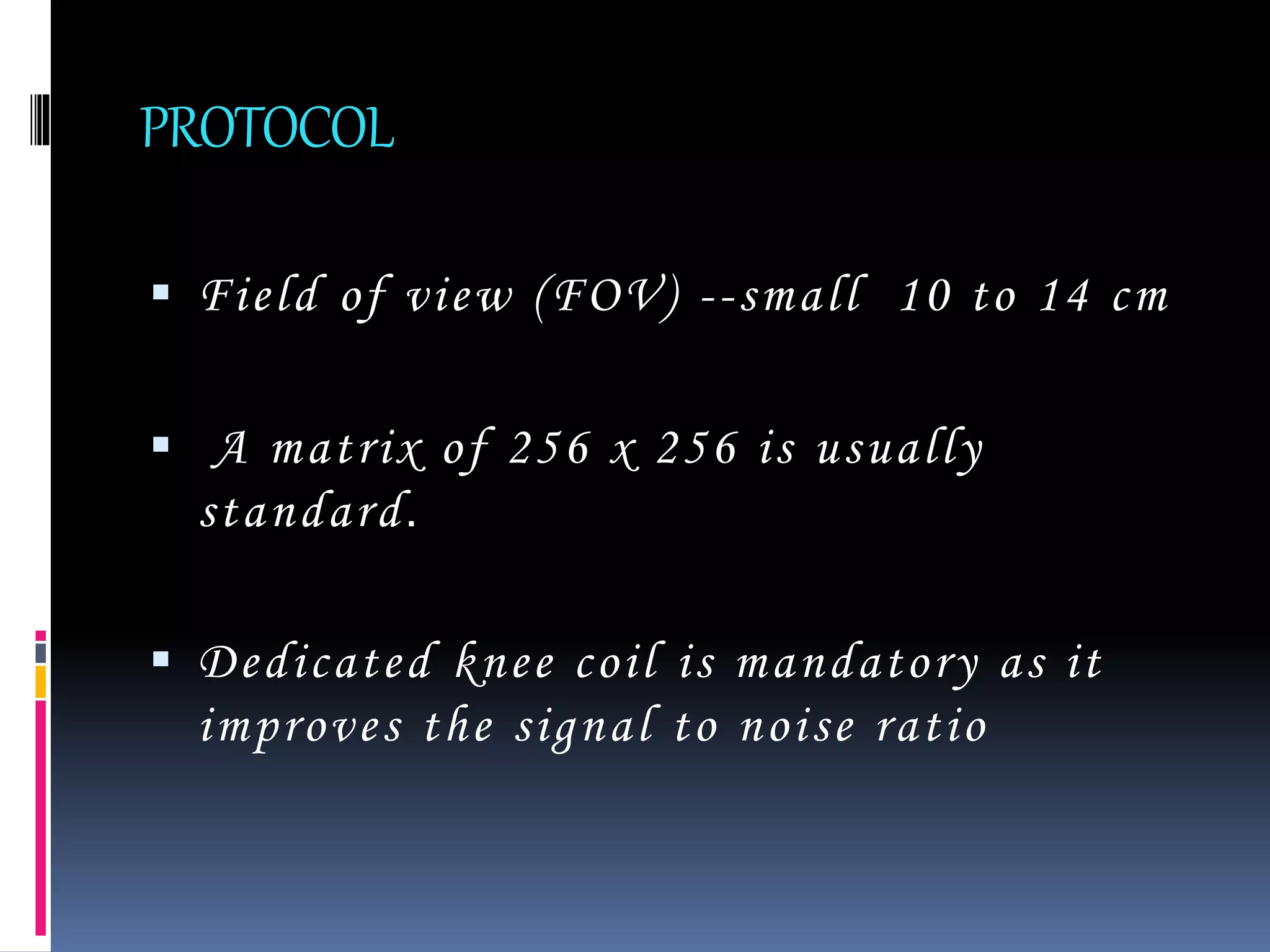 MRI KNEE JOINT ANATOMY | PPTX