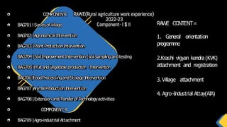 RAWE presentation by Nikhil Patidar | PPTX