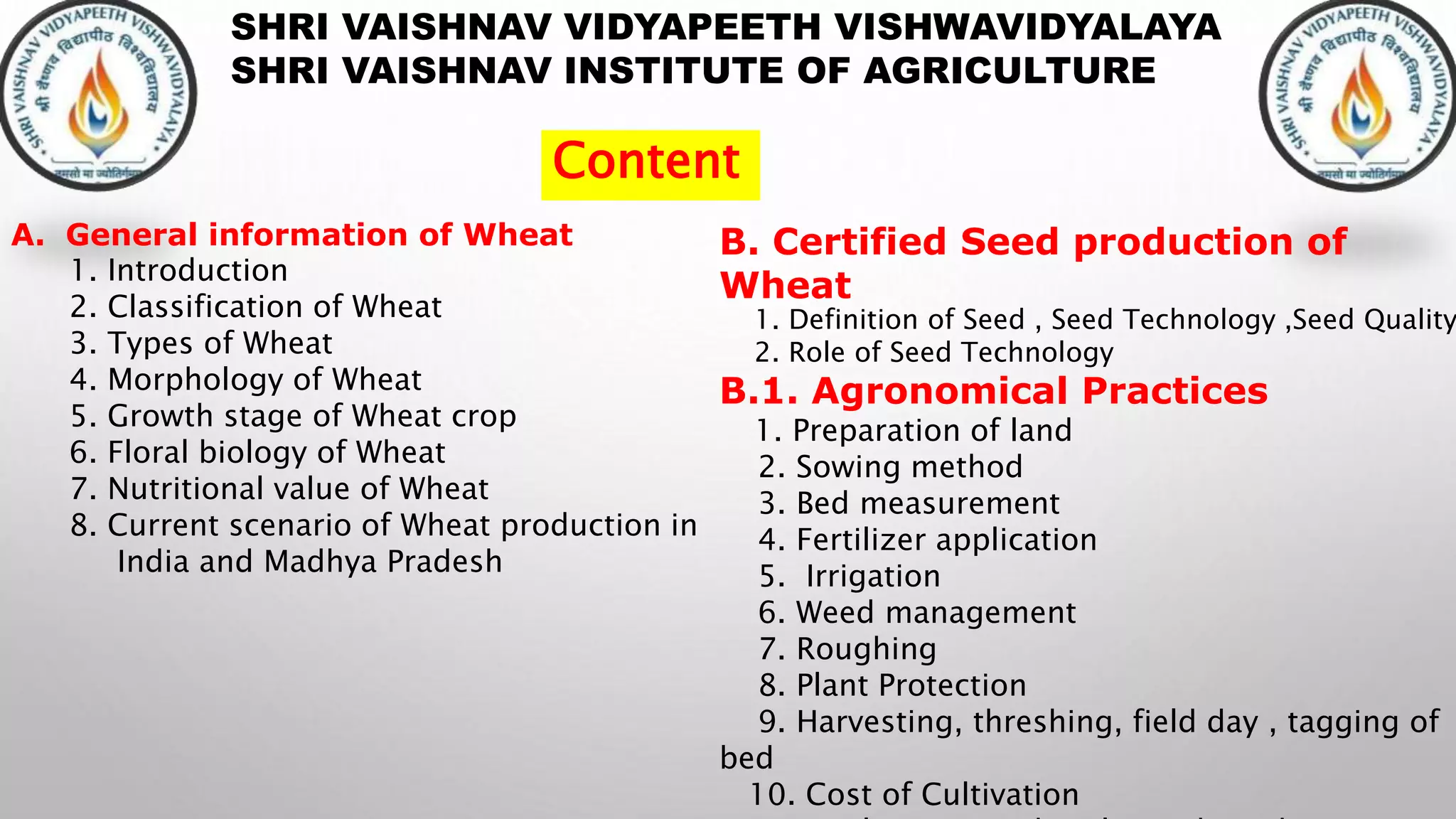 Seed production Technology | PPTX