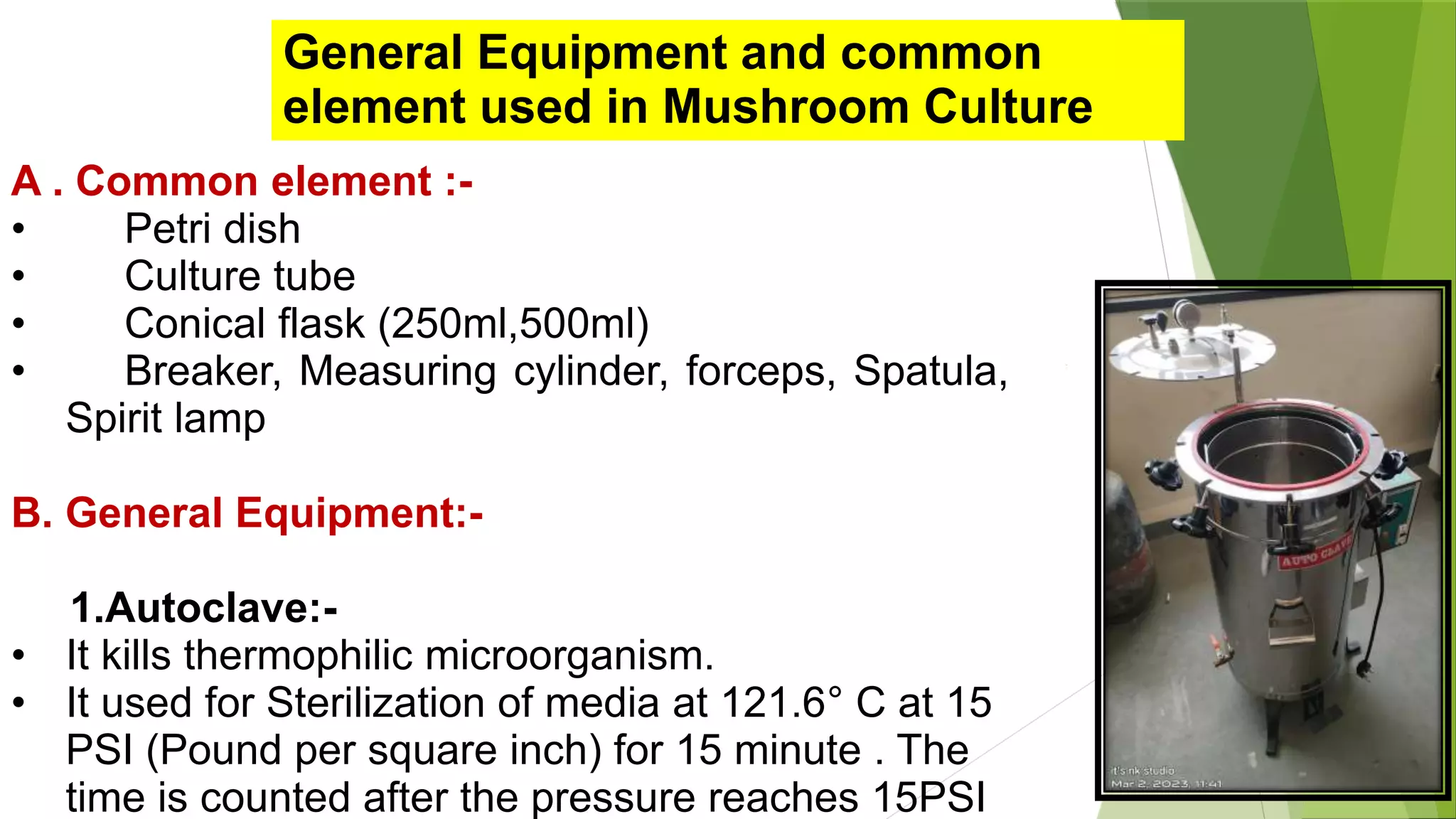 Mushroom Cultivation and Spawn Production technology | PPTX
