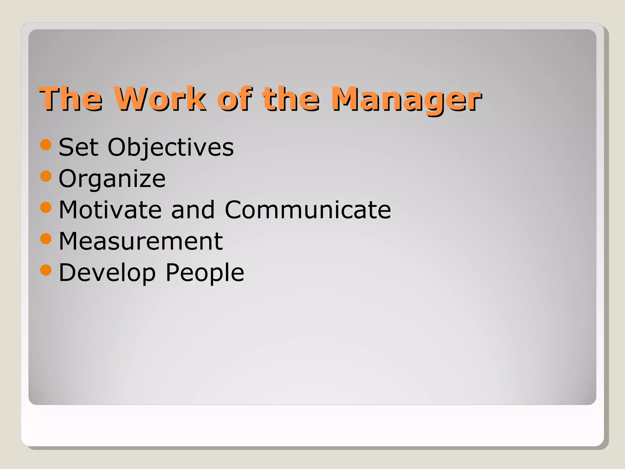 Peter F Drucker and His Contribution in Management | PPT