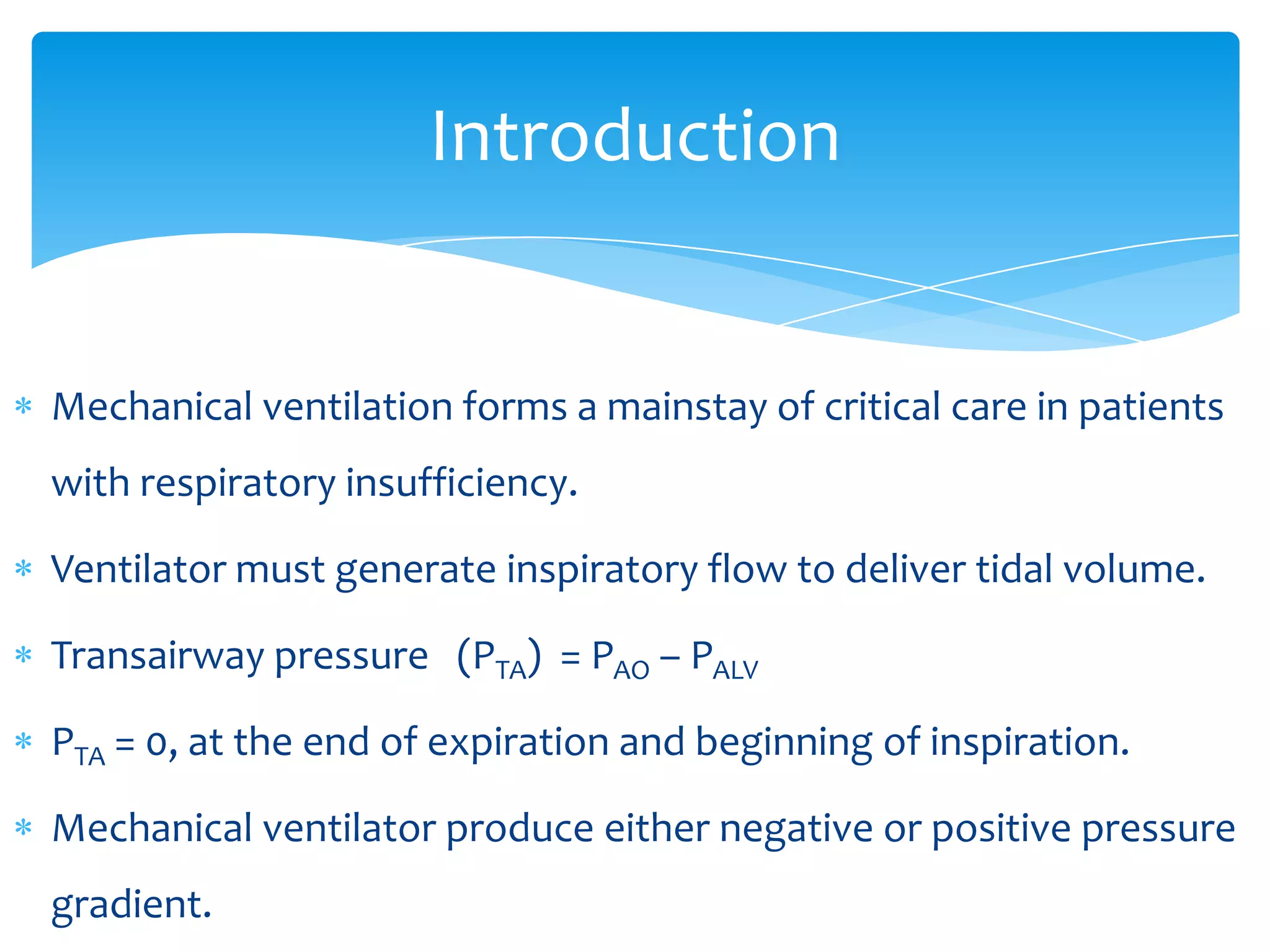 modes of ventilation | PPTX