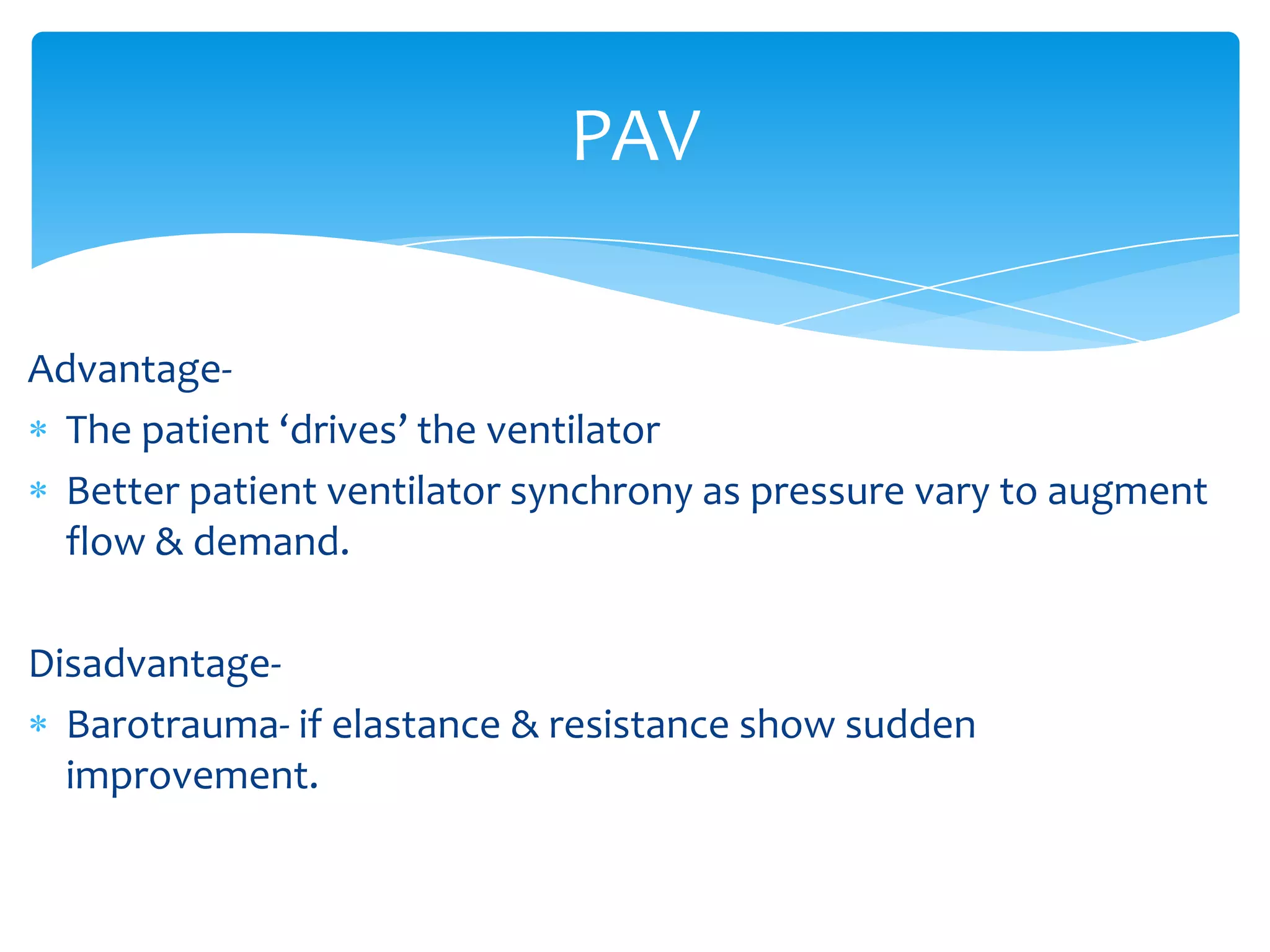 modes of ventilation | PPTX
