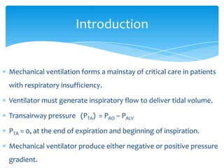 modes of ventilation | PPTX