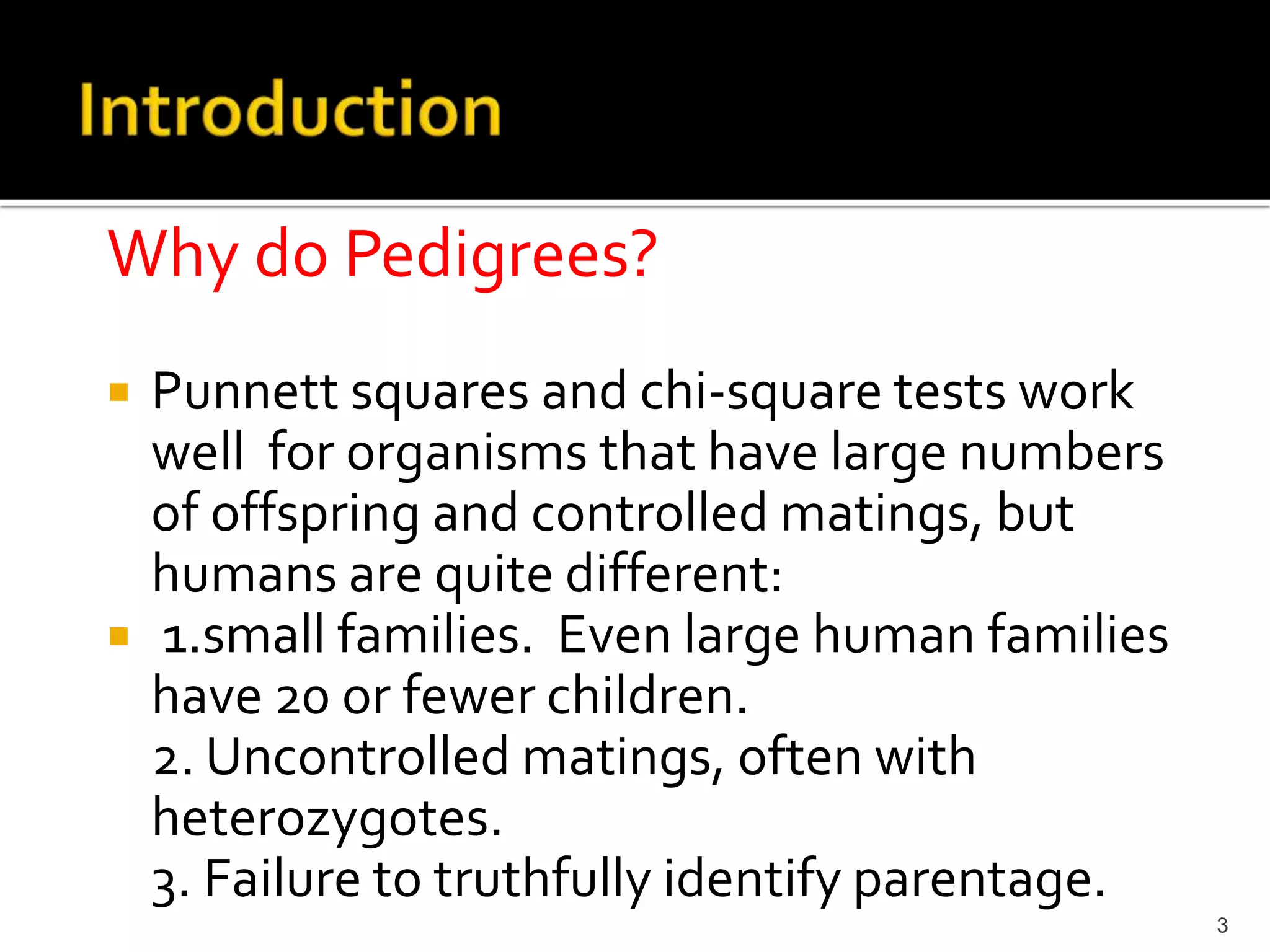 pedigree analysis | PPTX