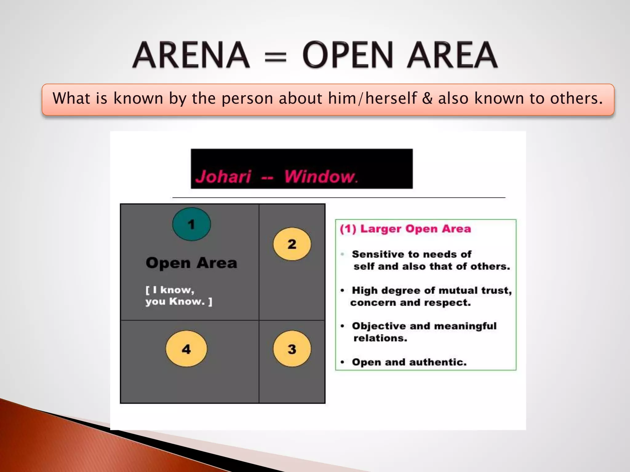johari window ppt | PPTX