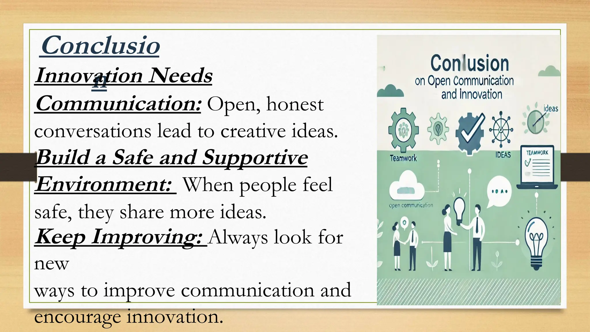 Enhance Innovation Through Open Communication | PPT
