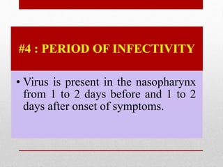 influenza - by nursing students | PPTX