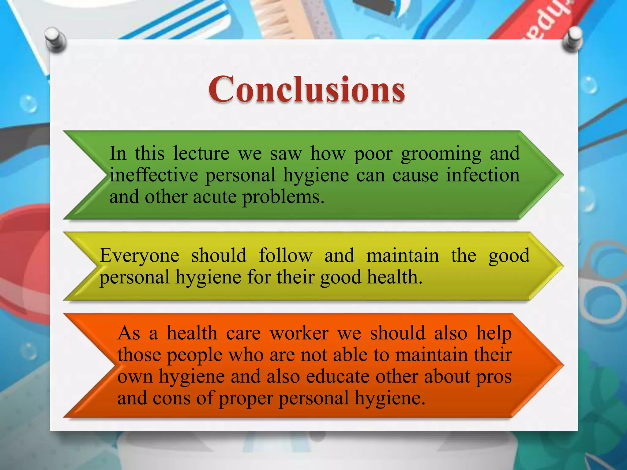 personal hygiene - presentation | PPTX