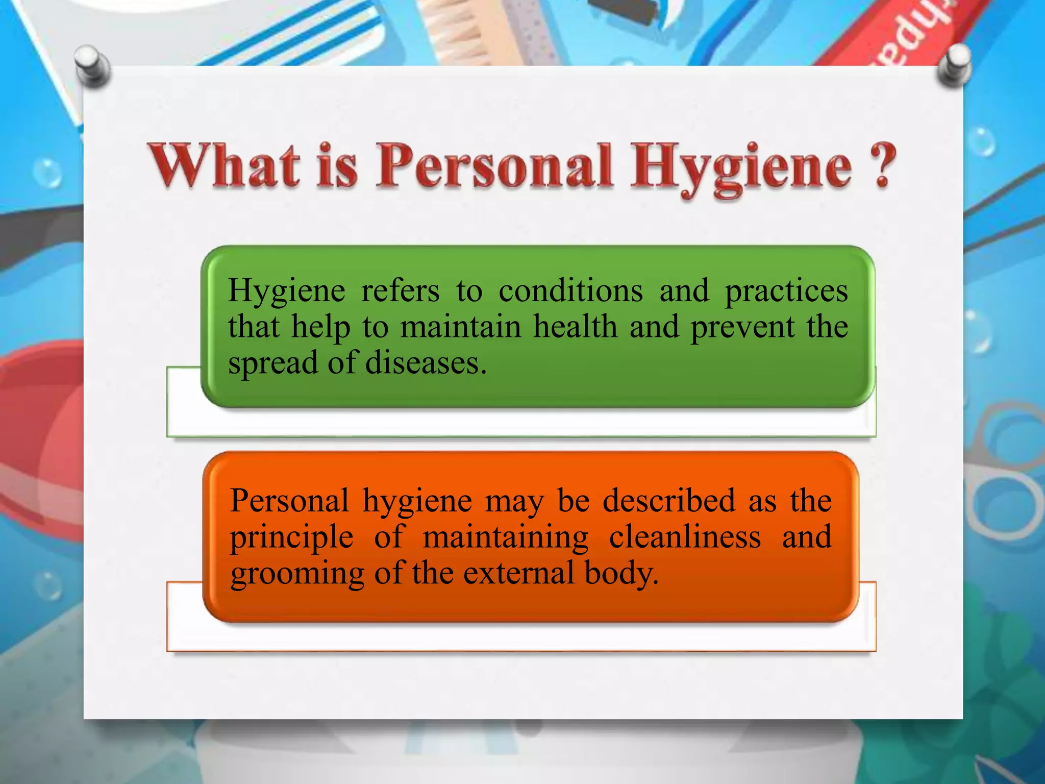 personal hygiene - presentation | PPTX