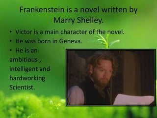 Character Of Victor Frankenstein | PPTX | Science Fiction | Genres