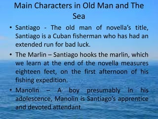 Comparison between Moby Dick and Old Man and The Sea | PPTX
